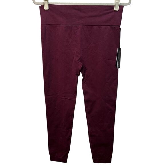 knix | Pants & Jumpsuits | Knix Good To Go Burgundy Leggings Womens Xl ...